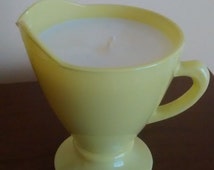 Popular items for yellow milk glass on Etsy