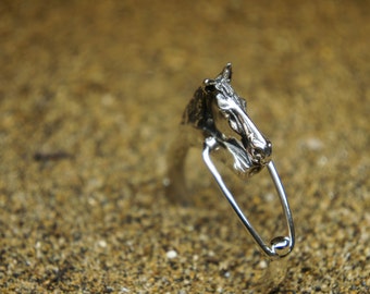 Horse key ring | Etsy