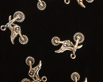 Dirt Bike Cross Stitch Pattern