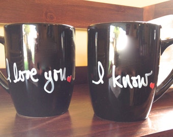 Popular items for i know mug on Etsy