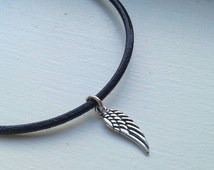 Popular items for wing charm necklace on Etsy