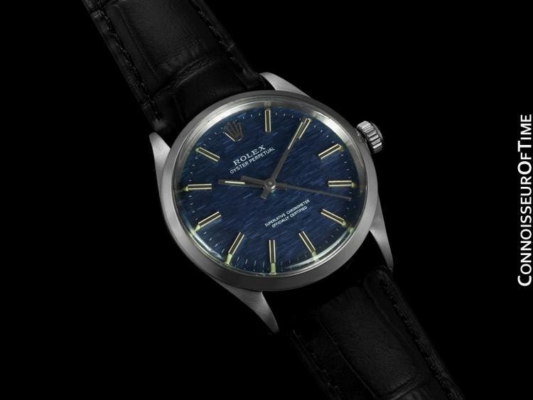 1967 Rolex Oyster Perpetual Vintage Mens Watch, Ref. 1002 – Stainless ...