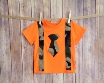 Redneck Baby Shirt, Orange Camo Shirt, Childrens Camo Shirt, Camoflauge ...
