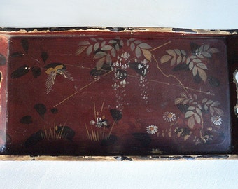 Popular items for lacquerware tray on Etsy