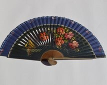 Popular items for hand painted fan on Etsy