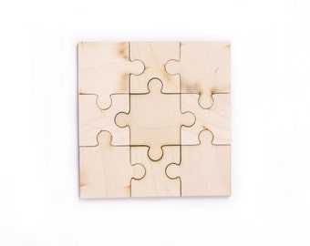 Unique puzzle cut related items | Etsy