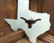 Popular items for longhorn metal art on Etsy