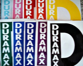 Duramax 4" Sticker
