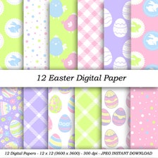 Popular items for easter digital on Etsy