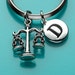 Drum Set Keychain Drum Set Key Ring Musician Keyring