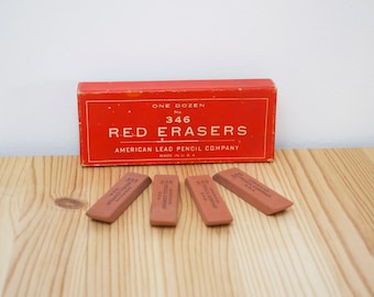 Popular items for vintage erasers on Etsy
