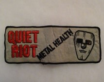 Popular items for metal band patches on Etsy