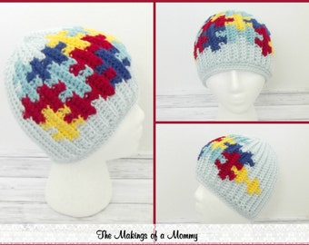 Autism awareness hat | Etsy