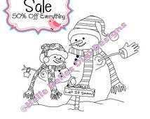 Popular items for christmas digi stamp on Etsy