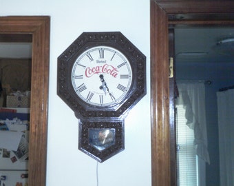 Vintage coca cola clock – Etsy