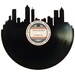 Detroit Skyline Records Redone Label Vinyl Record Art Unique