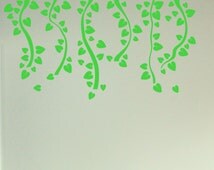 Unique leaf decal related items | Etsy