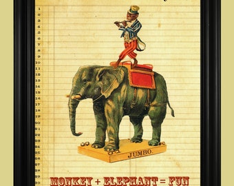 Circus illustration | Etsy