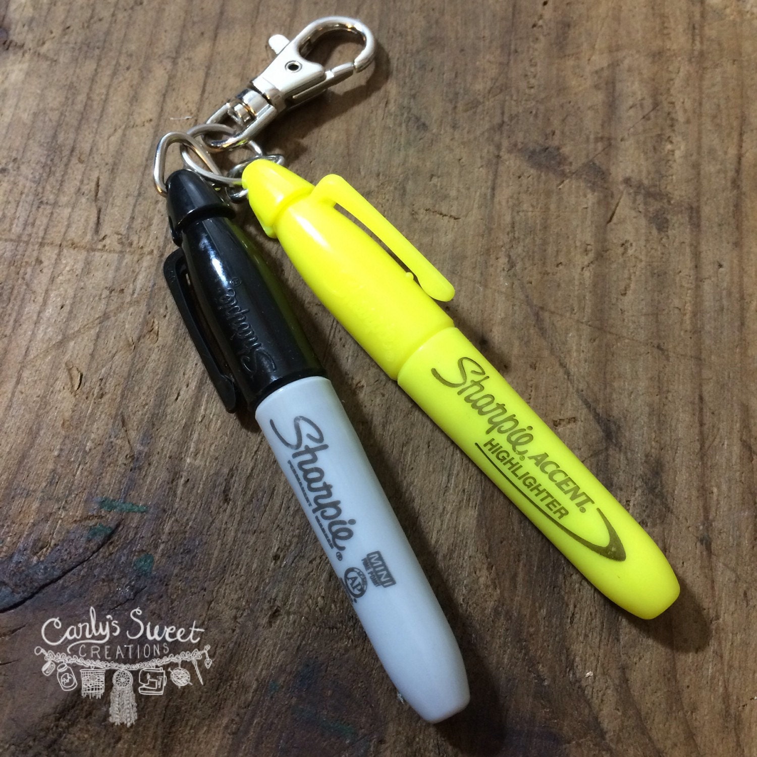 Mini Sharpie Badge Clip Nurse Jewelry Marker and