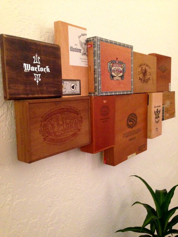 Items similar to Unique Cigar Box Wall Art on Etsy