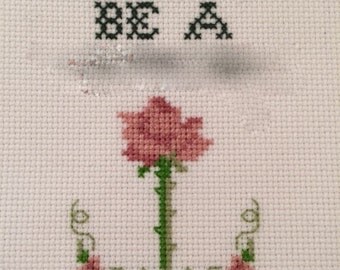 Dirty cross stitch | Etsy