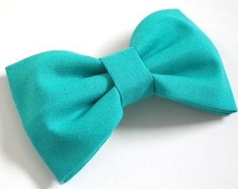 Teal bows | Etsy