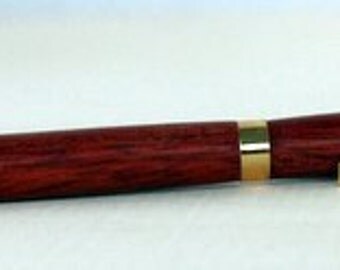 Handcrafted Turned Oak Wooden Euro Style Pen by McCutchwoodworks