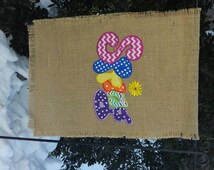 Popular items for burlap garden flag on Etsy