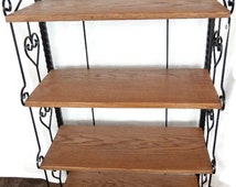 Unique wrought iron shelves related items | Etsy