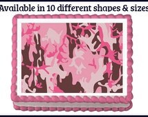 Popular items for camo cake on Etsy