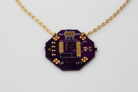 Engineer necklace Circuit board necklace FREE SHIPPING