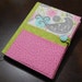Refillable Reusable Fabric Notebook Cover by BlueBirdGiftShop