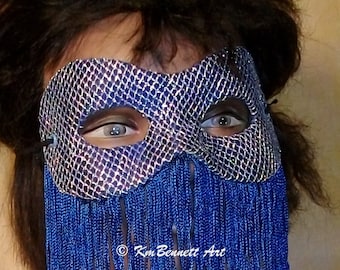 Fringe mask | Etsy