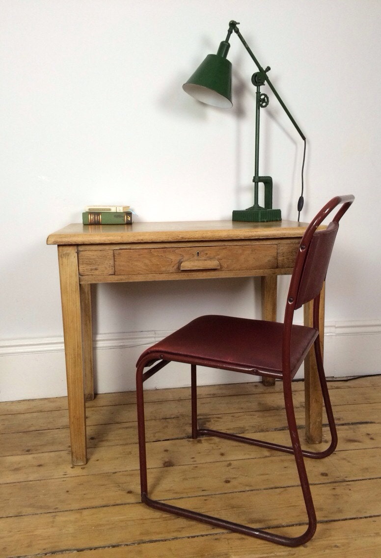 Small 1930s Vintage Oak Desk – Haute Juice