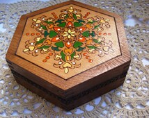 Popular items for pyrography box on Etsy