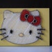 Kid Friendly Theme Custom Made String Art Hello Kitty