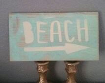 Popular items for rustic beach sign on Etsy