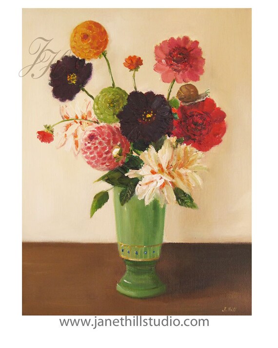 Items similar to Panache. Still Life. Art Print. on Etsy