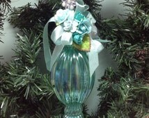 Popular items for aqua ornaments on Etsy
