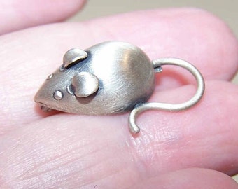 Popular items for silver mouse on Etsy