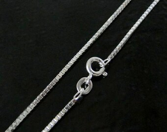 32 Inch Sterling Silver 2.3mm Round Flat Cable by MadeOfMetal