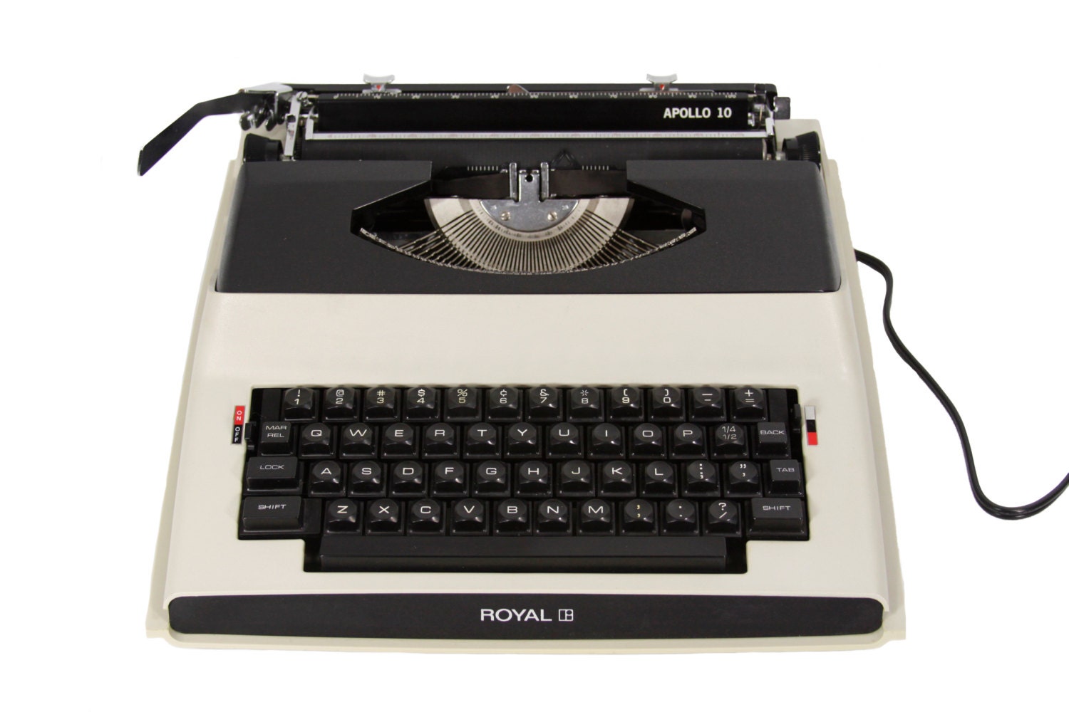 Royal Apollo Electric Typewriter – oldschooltypers