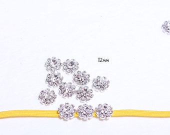 Items similar to Paper Rose with Bling , a Paper Flower with Rhinestone ...