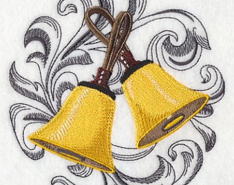Bell embroidery | Etsy