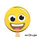 Photo Booth Props Set of 3 Large Emoji Photo Booth Props