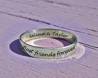 Best friend ring | Etsy