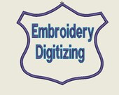 Custom Embroidery Digitizing by EmbroideryDownloads on Etsy
