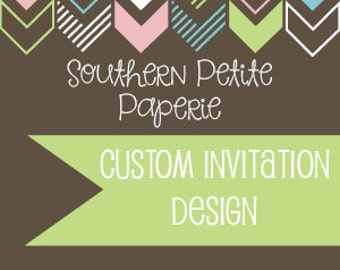 Items similar to Custom (From Scratch) Wedding Invitation Design on Etsy