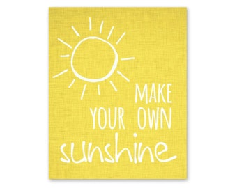 Your own sunshine | Etsy