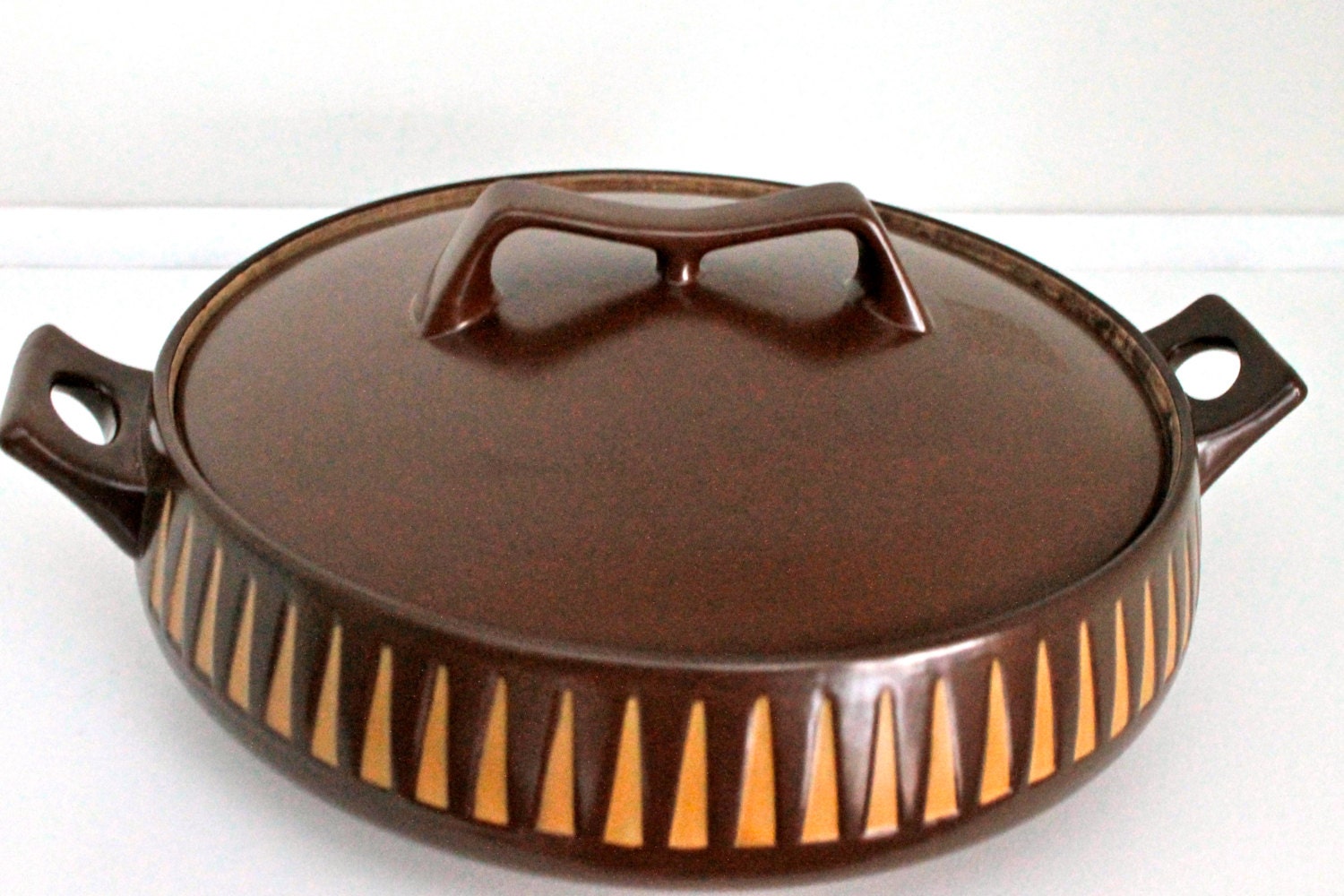 Ben Seibel Pyramid Casserole Pot Mid Century Modern Kitchen Danish ...